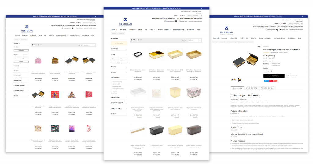 Meridian SP Shop - CodeProton Case Study